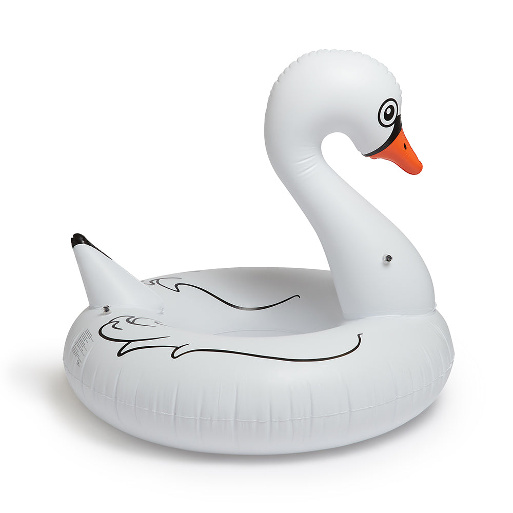 Pool Set Inflatable Swan Ring Swimming Float Raft Pool Beach Toy